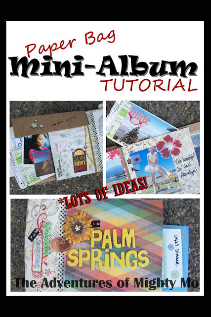 Paper Bag Mini-Album Tutorial | The Adventures of Mighty Mo: Paper Bag Mini-Album Tutorial