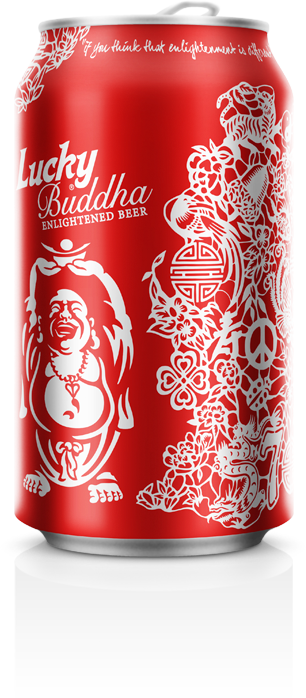 The Wine and Cheese Place: Lucky Buddha Enlightened Beer - now in CANS