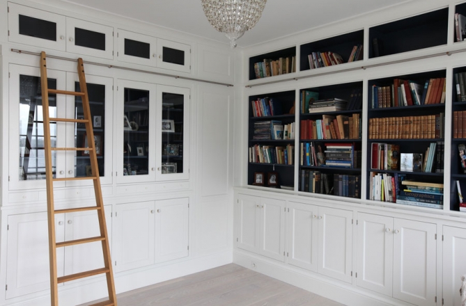 The White Library - Home Designs