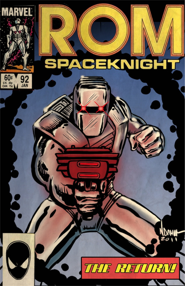 The Dork Review: Rob's Room: ROM Spaceknight