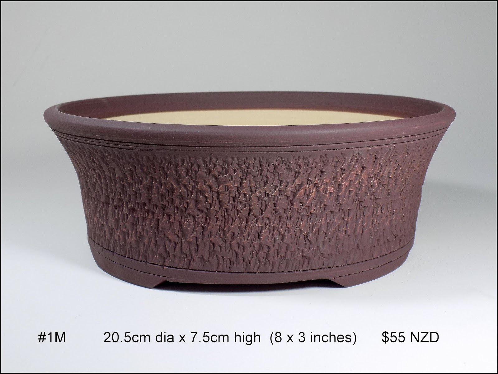 Fionna's Bonsai Pots, Kiwi Made, In New Zealand: Medium