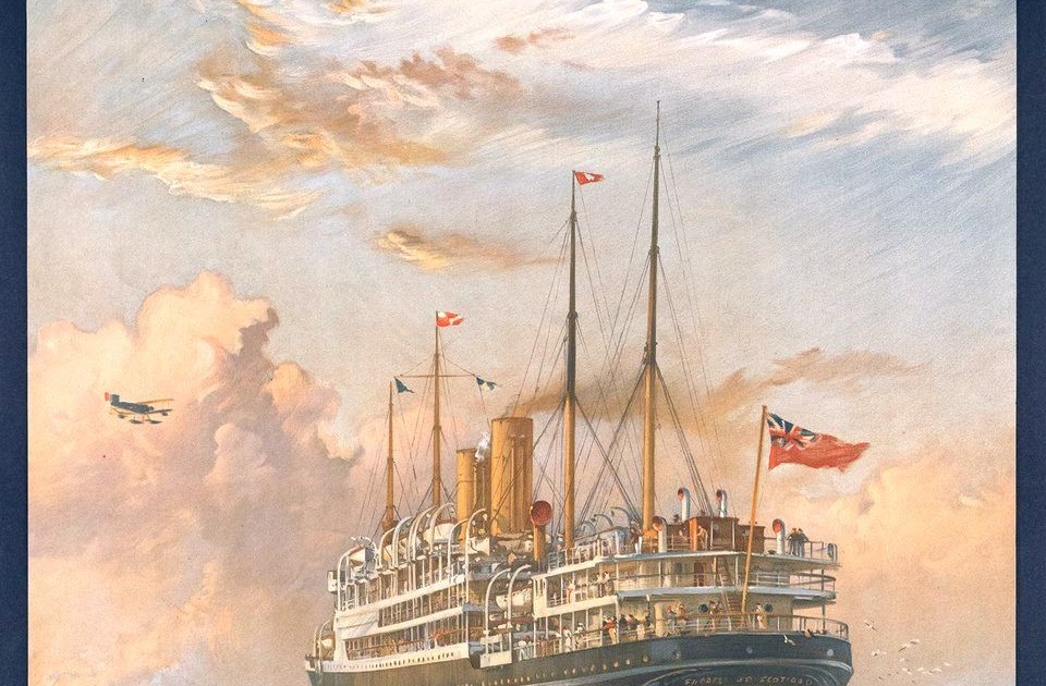 transpress nz: Canadian Pacific ships to Asia and Australasia poster, 1926