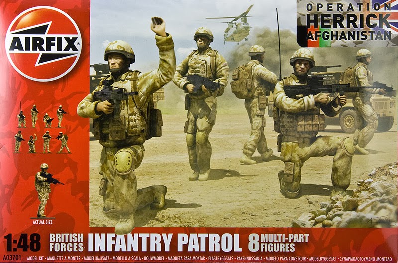 Castles of Tin: Airfix Modern British Infantry: 1/48 Plastic