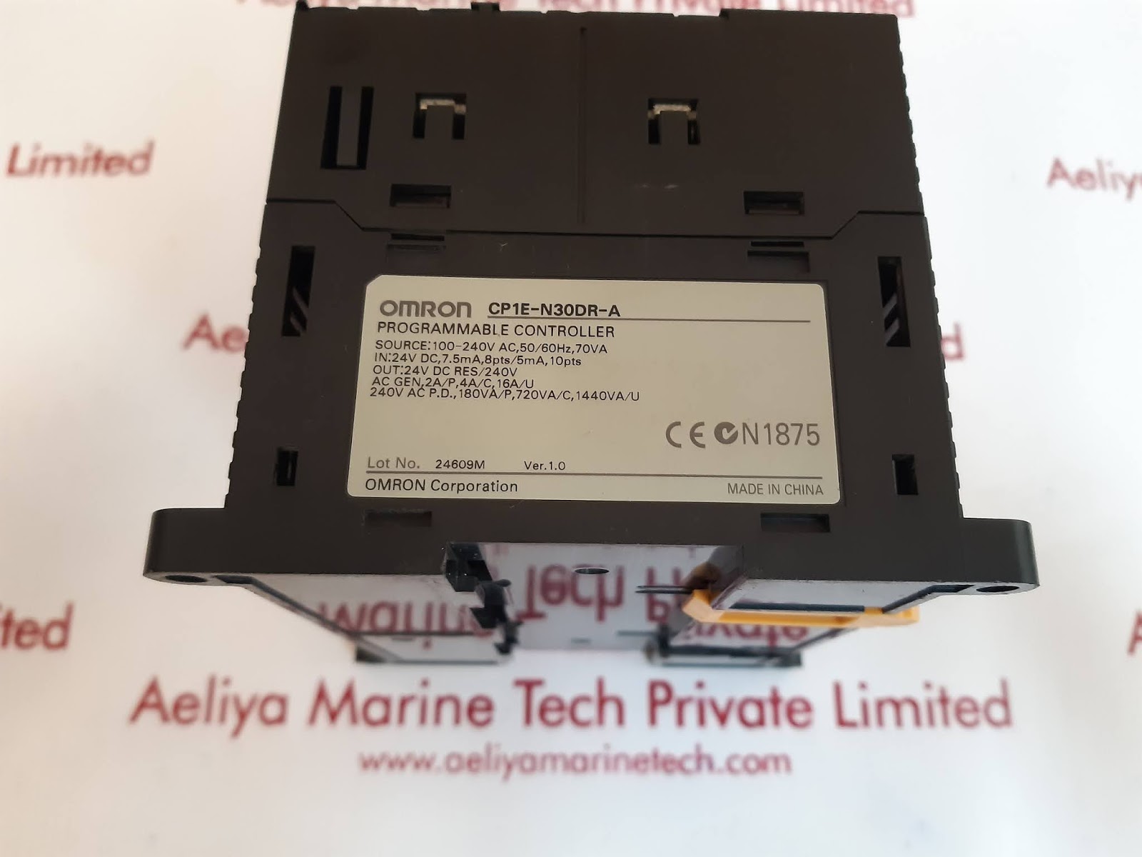 OMRON SYSMAC CP1E PROGRAMMABLE CONTROLLER CP1E-N30DR-A - Aeliya Marine
