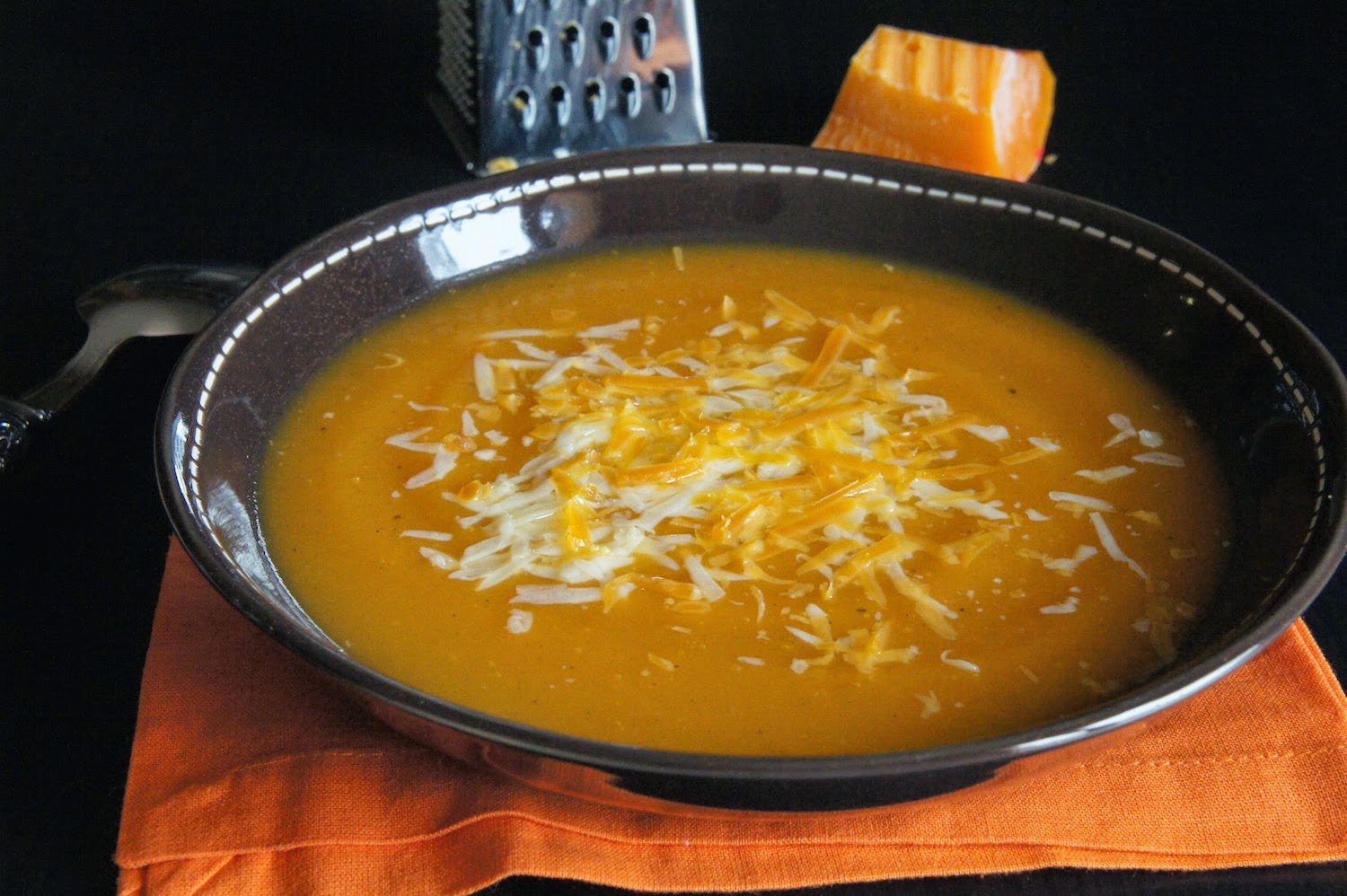 Soupe au potiron et à la patate douce