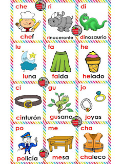 LOTERÍA DE SÍLABAS