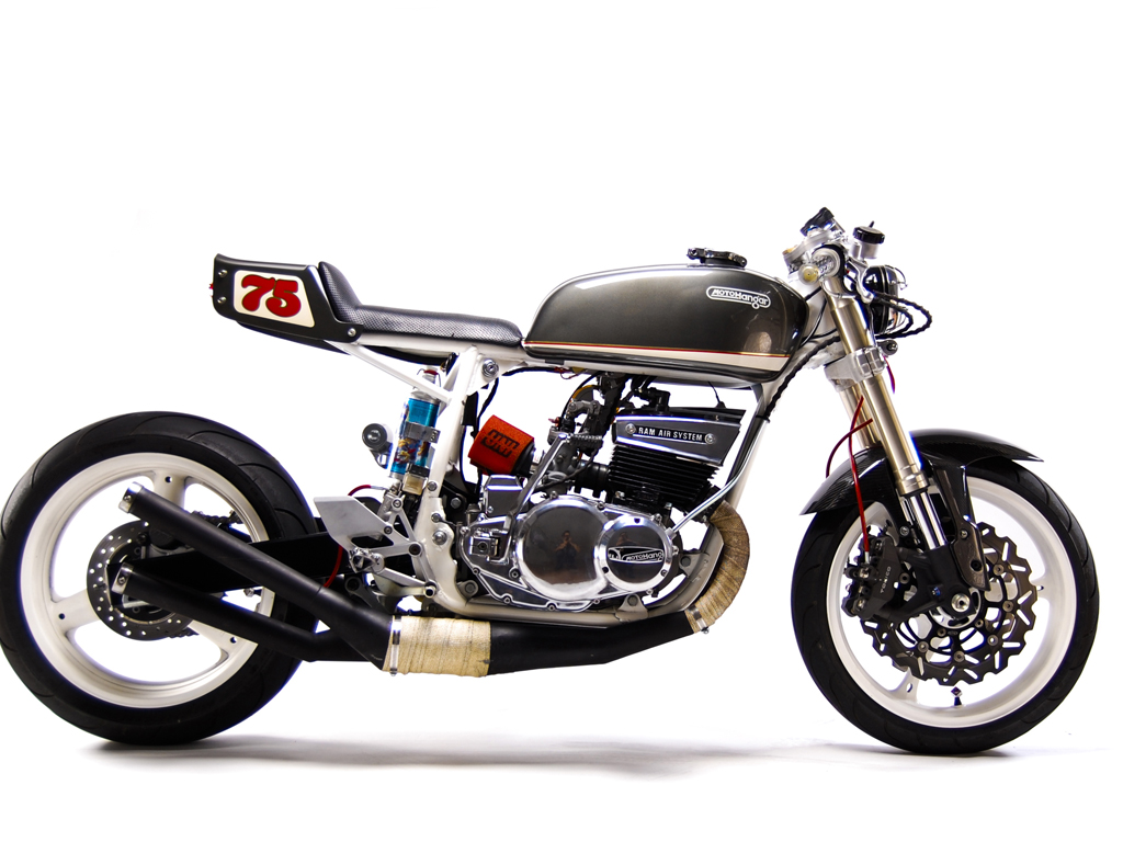 Racing Cafè: Suzuki GT 550 "The Honduki" by MotoHangar