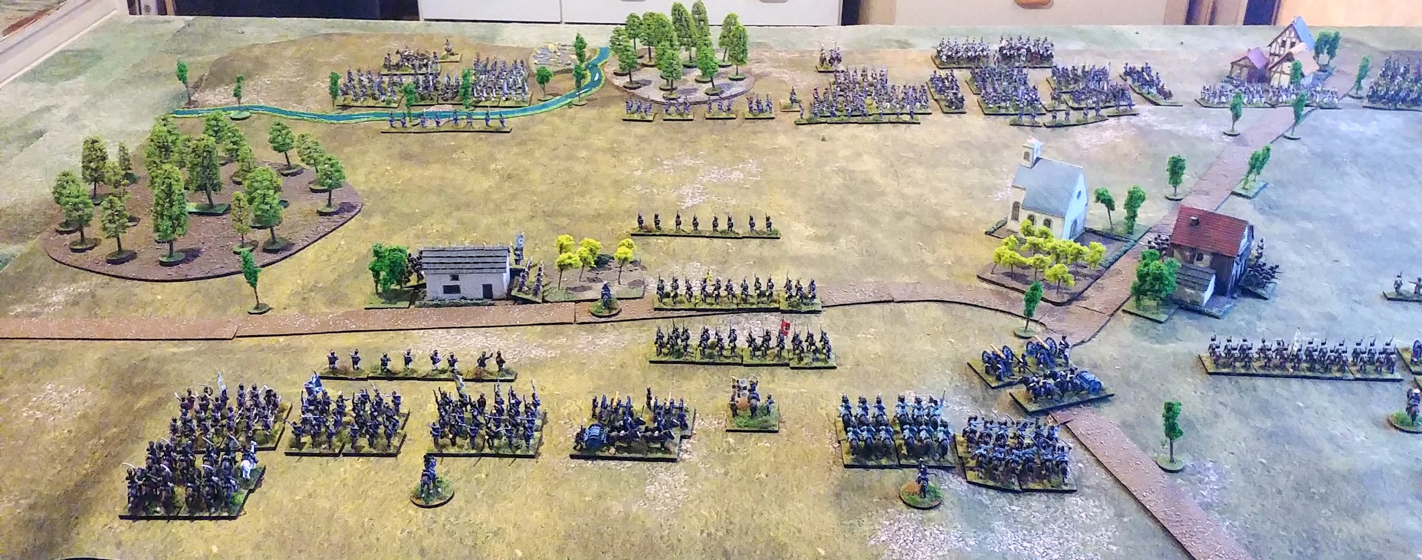 Sgt Steiner's Wargaming Blog: Napoleonic game set up