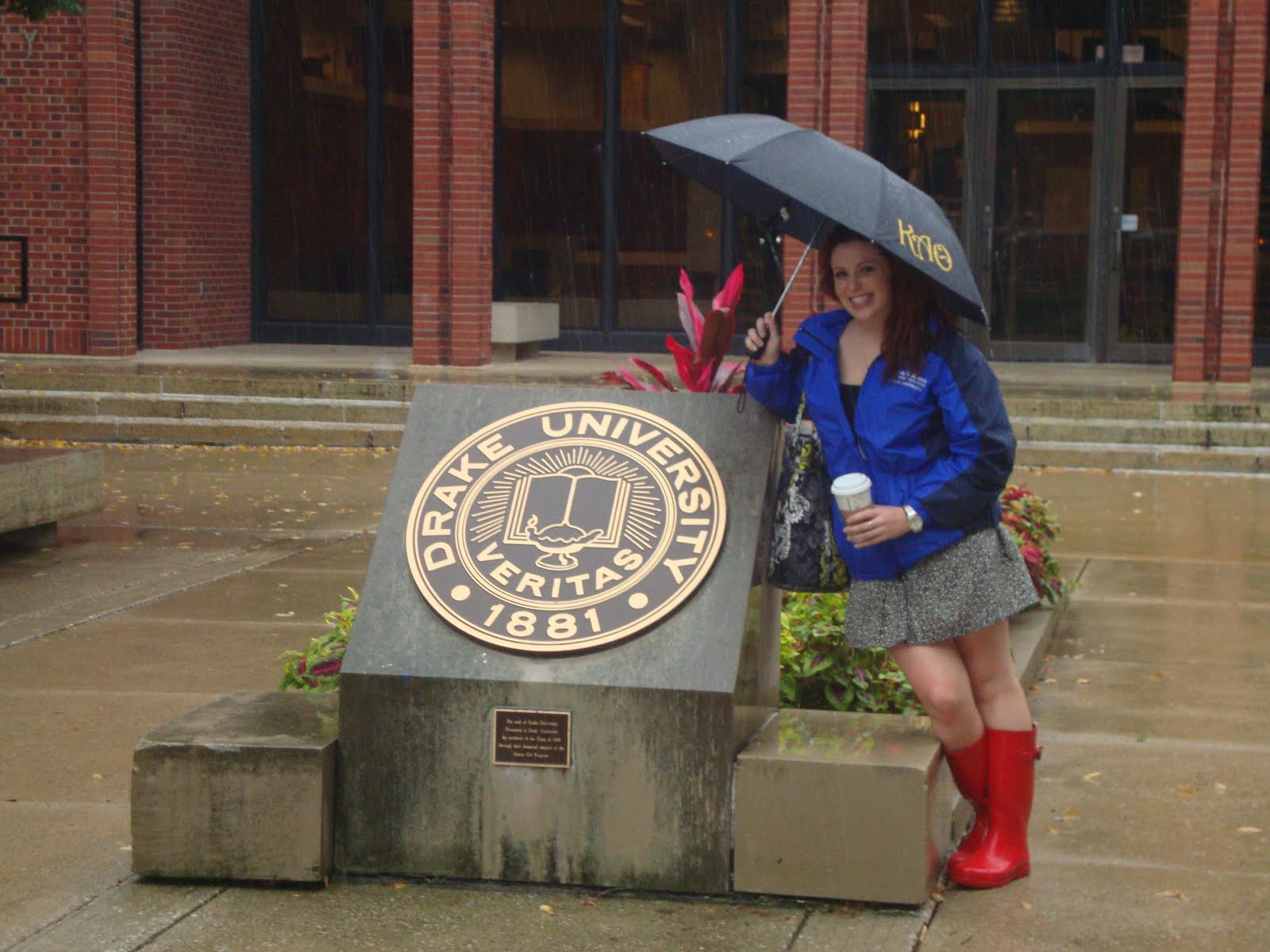 Where in the world is Justine Rosenberg?: A Very Rainy Des Moines, Iowa!