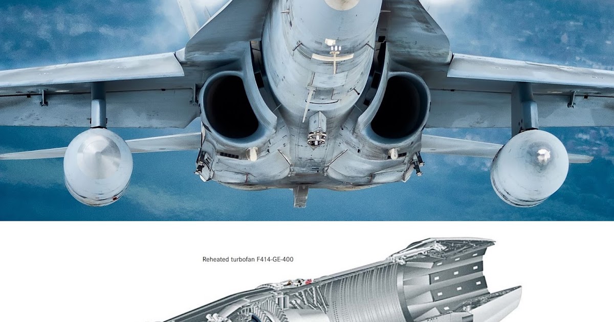 El propulsor del F/A-18