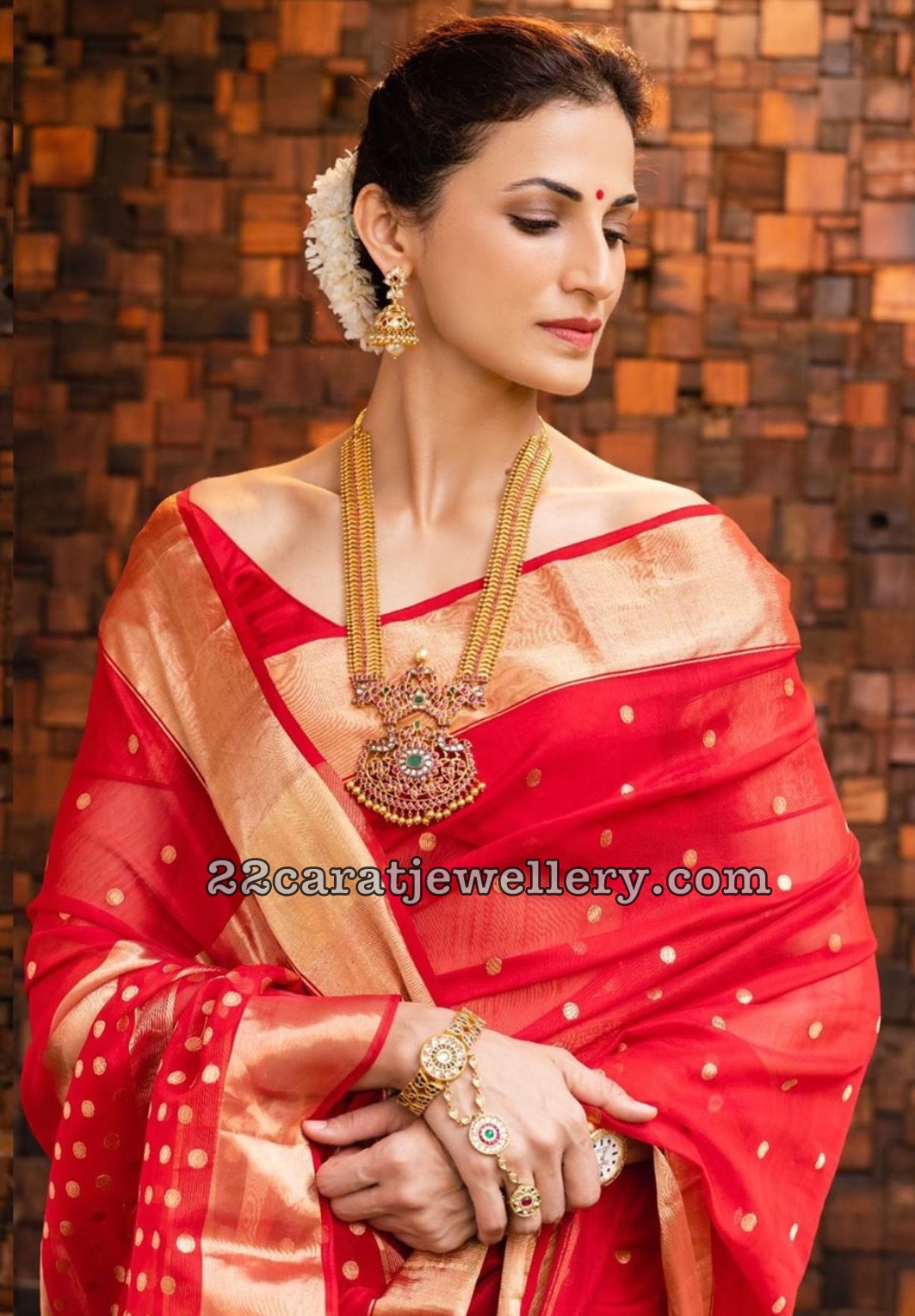 Shilpa Reddy Gran Antique Haar - Jewellery Designs