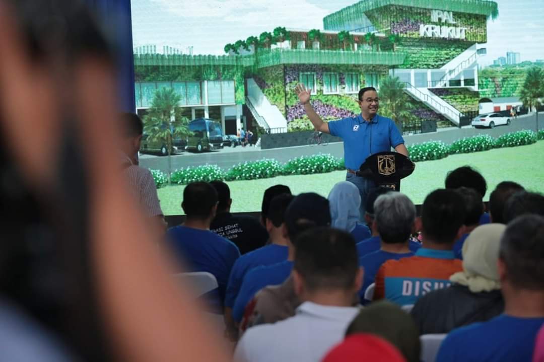 Pemprov DKI melalui PD PAL Jaya melakukan ground breaking untuk ...