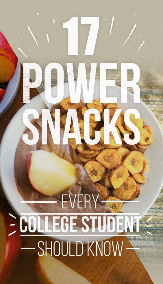 17 Power Snacks Every College Student Should Know