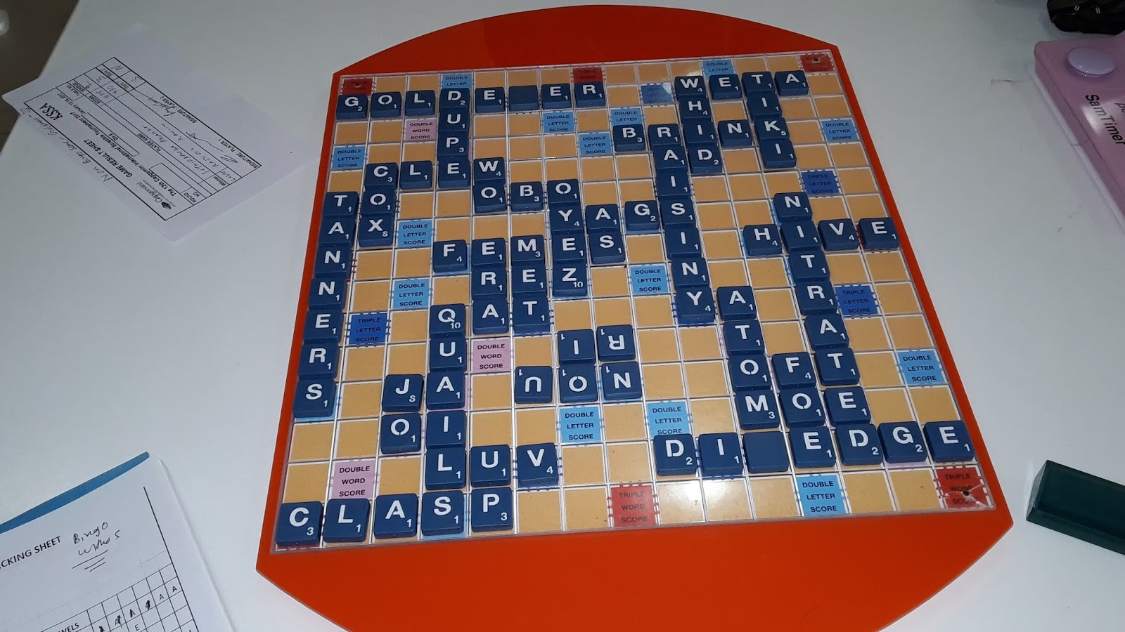 Capgemini International Scrabble Tournament 2017 - Day 2 - Scrabbling Away