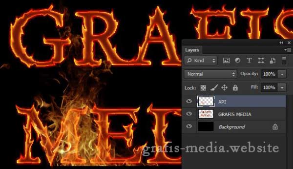Meilania Rosa Parwati: TUTORIAL CARA MEMBUAT EFEK TEKS API DI ADOBE ... Meilania Rosa Parwati: TUTORIAL CARA MEMBUAT EFEK TEKS API DI ADOBE ...