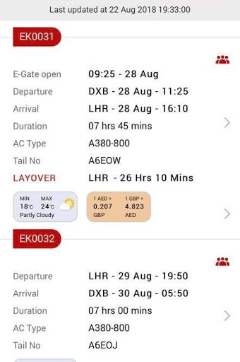 Journey Through Life: Cabin Crew roster - Emirates, Etihad and Qatar ...