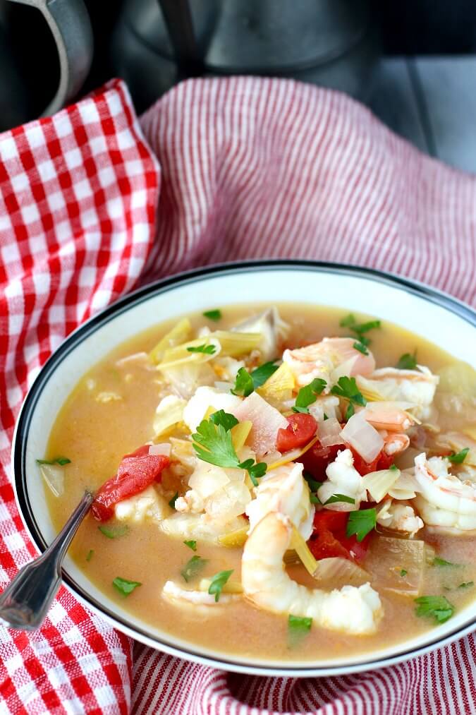 Portuguese Fish Stew (Caldeirada de Peixe) | Karen's Kitchen Stories