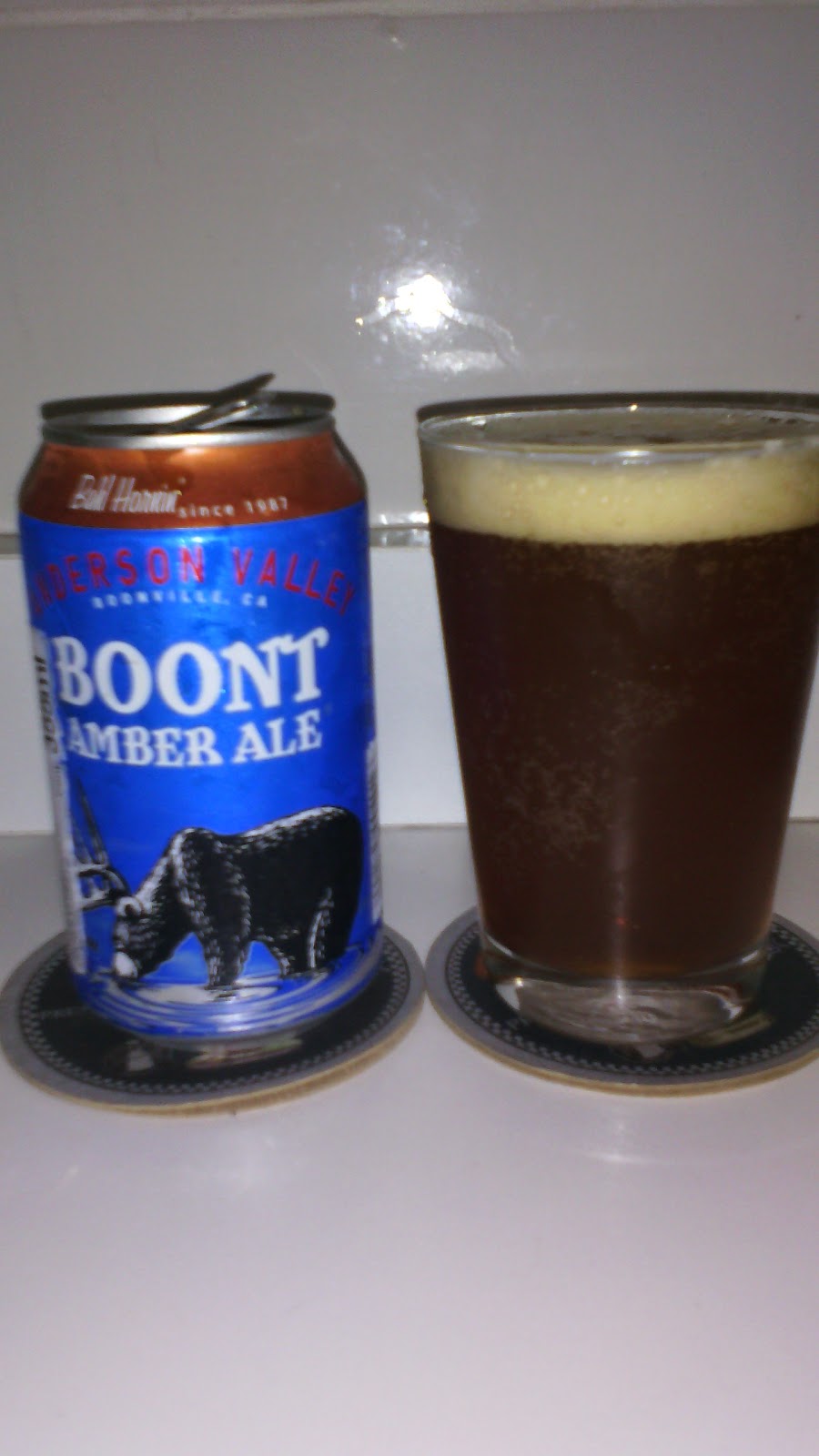 Anderson Valley Boont Amber Ale - Degustação nº 199 – NINKASI BEER CLUB