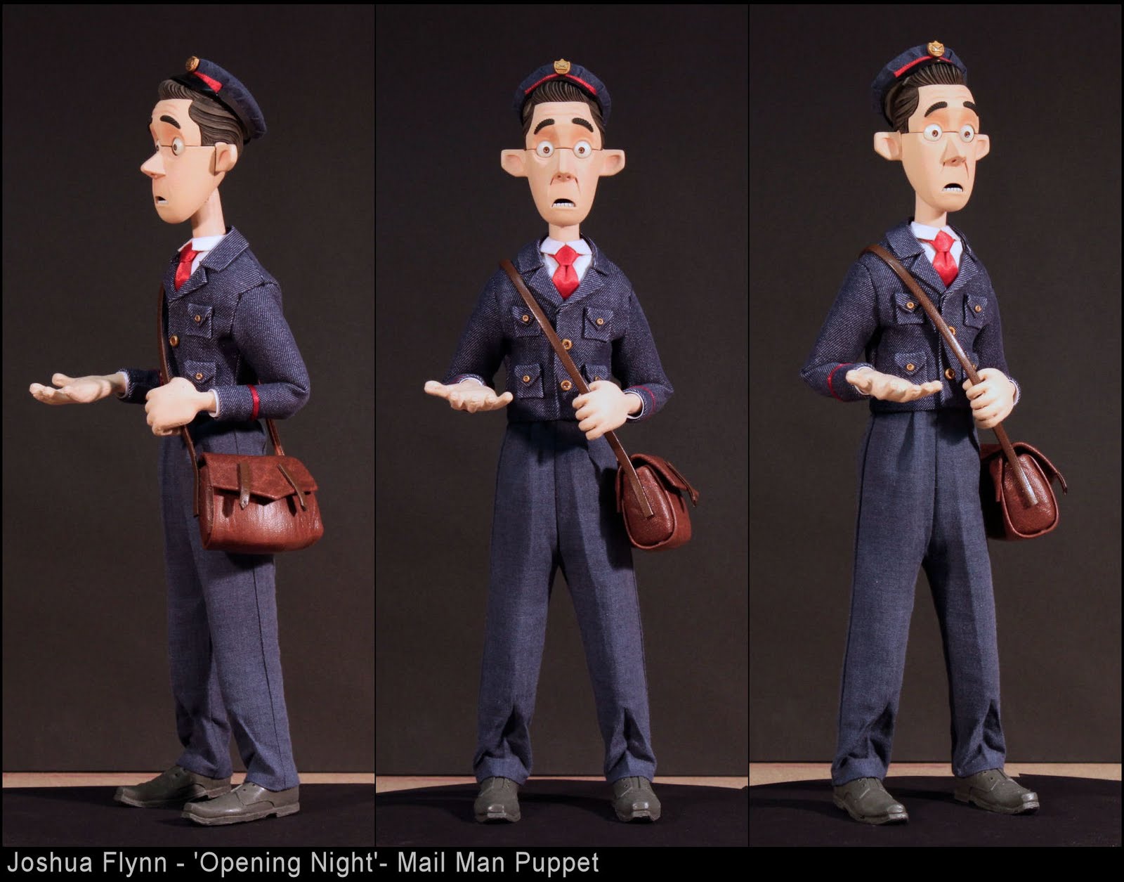 Joshua Flynn: Mail Man 'Roy' Puppet Finished