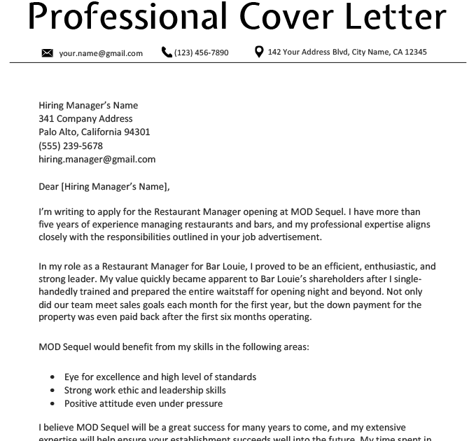 Best Cv Cover Letter Examples ~ Medical Resume