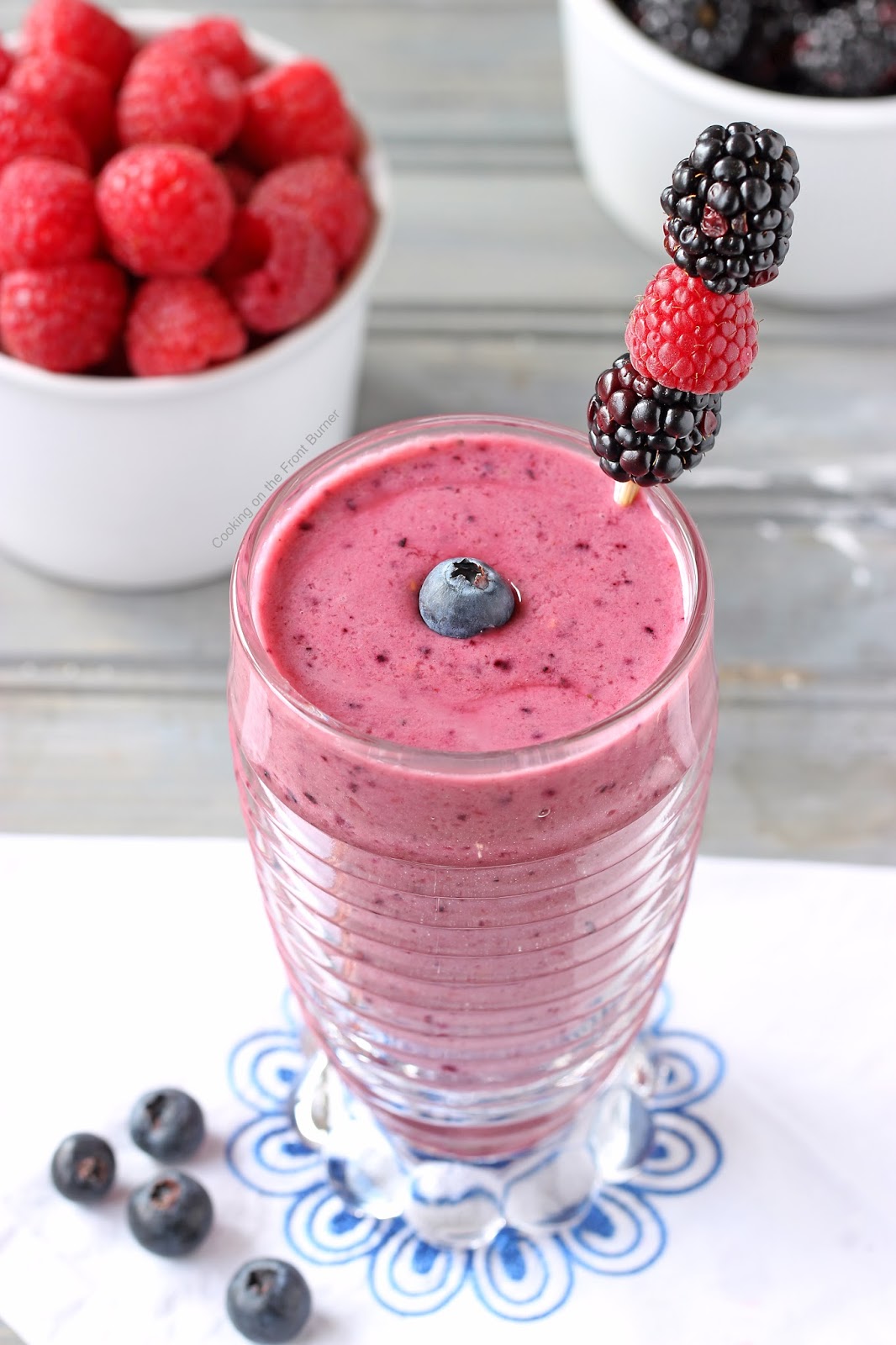 Very Berry Smoothie | Cooking on the Front Burner