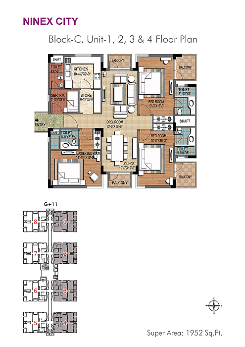 NINEX CITY PROJECT: Floor Plan