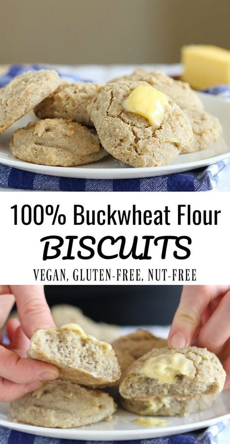 BUCKWHEAT FLOUR BISCUITS - Recipe Easy