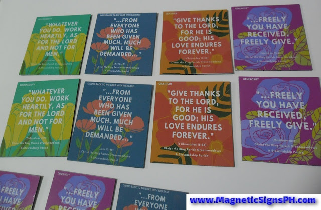 Custom Ref Magnets Philippines - MagneticSignsPH.com