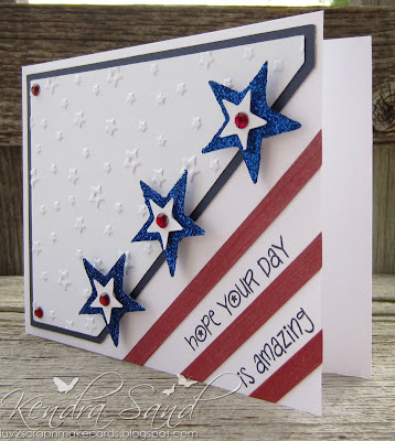 Luv 2 Scrap n' Make Cards: Red, White & Blue Blog Hop