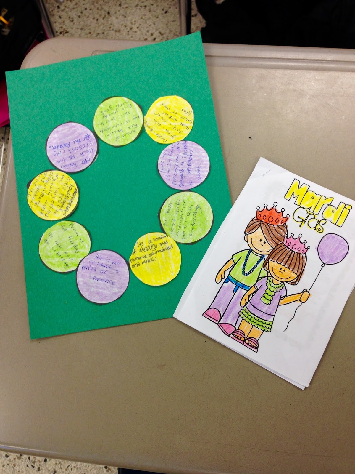 Mardi Gras Celebrations in the Classroom - Coffee Cups and Lesson Plans