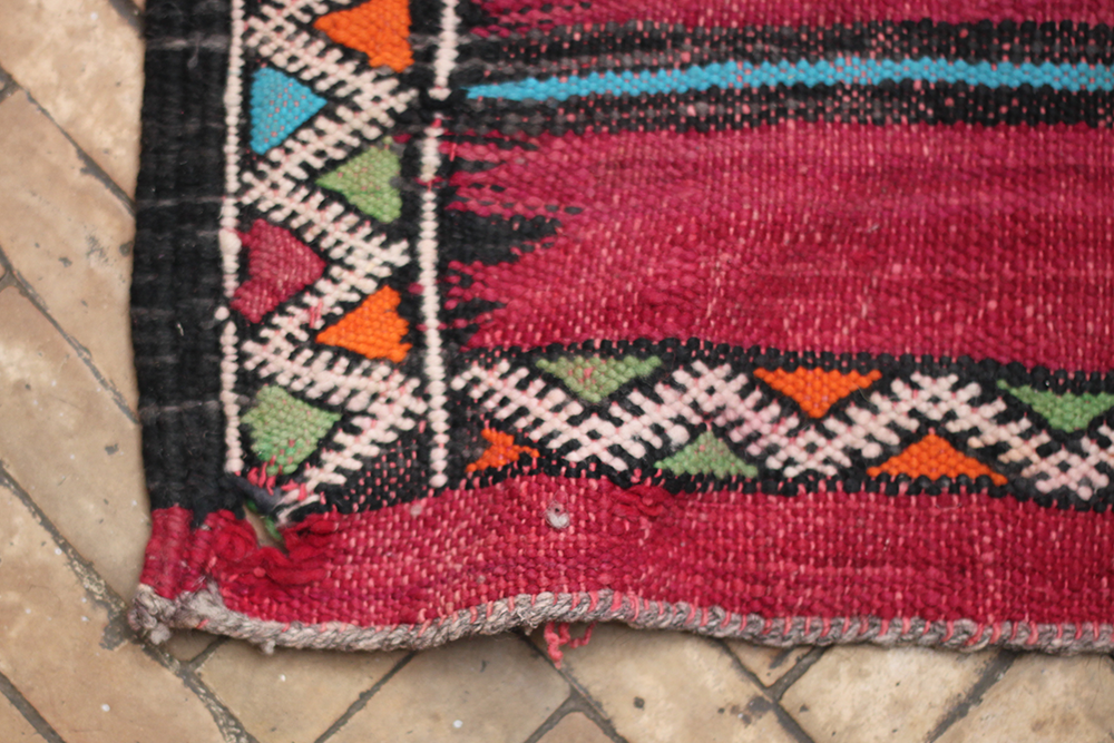 Beautiful rare Moroccan Kilim at Moroccan Berber Carpets
