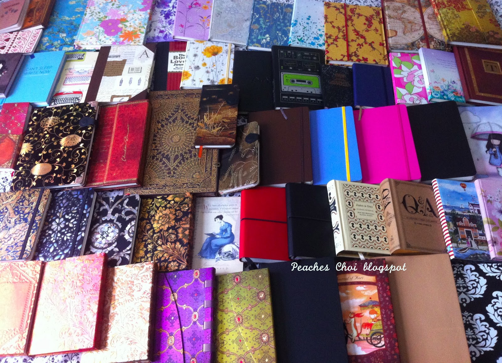 Peaches Choi * ★ * .: My entire notebook collection