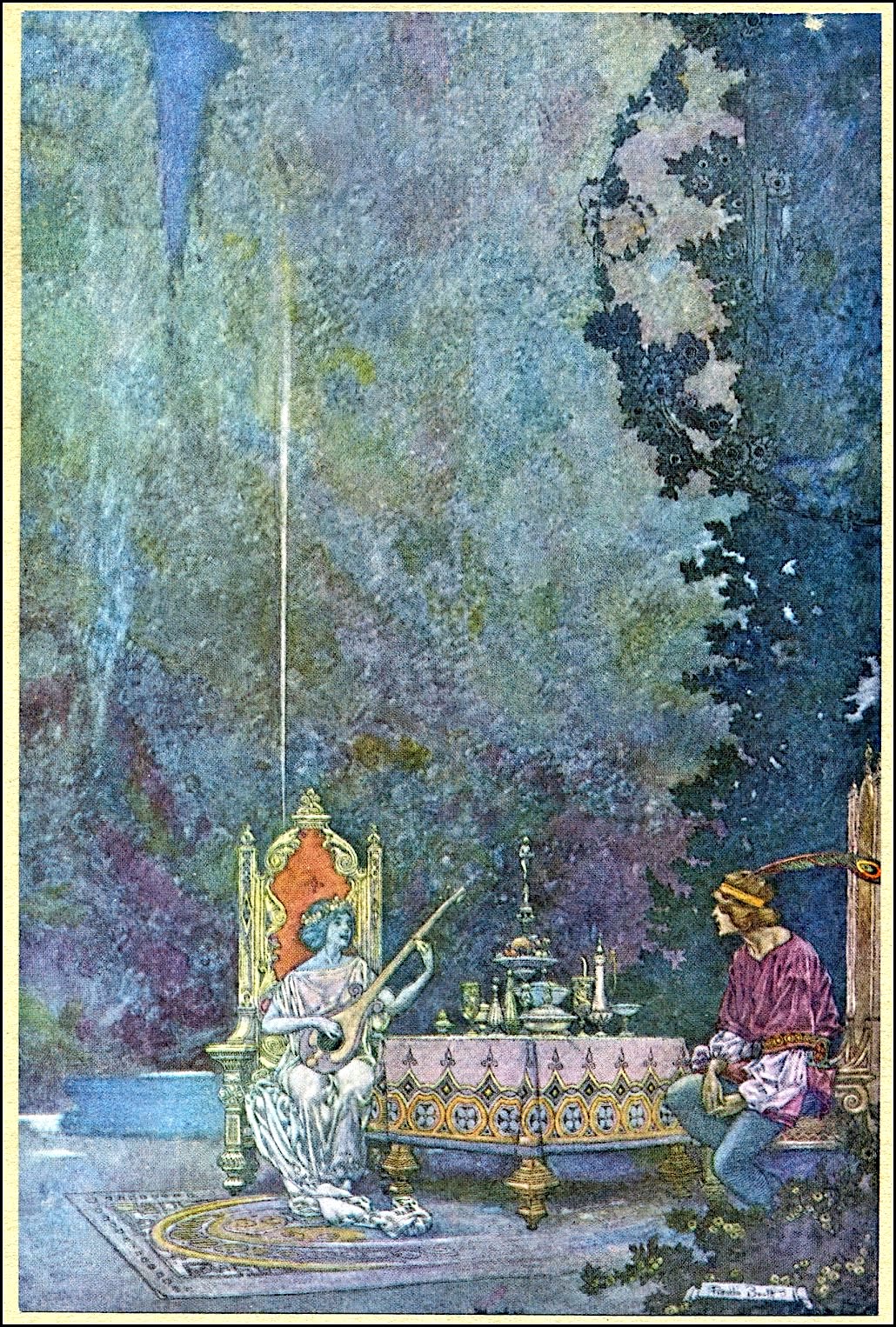 Art Contrarian: Some Franklin Booth Color Illustrations