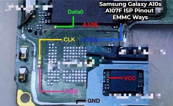 Testpoint Samsung Galaxy A10s A107F - iFixitvn.com