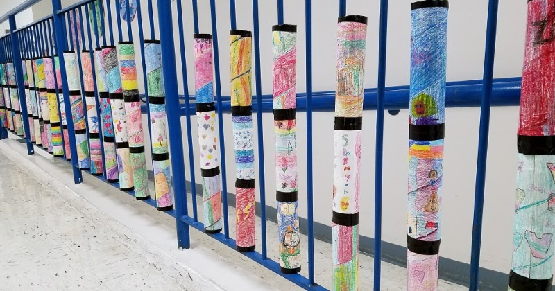 Mrs. Pearce's Art Room : Painted Tubes: Part 2