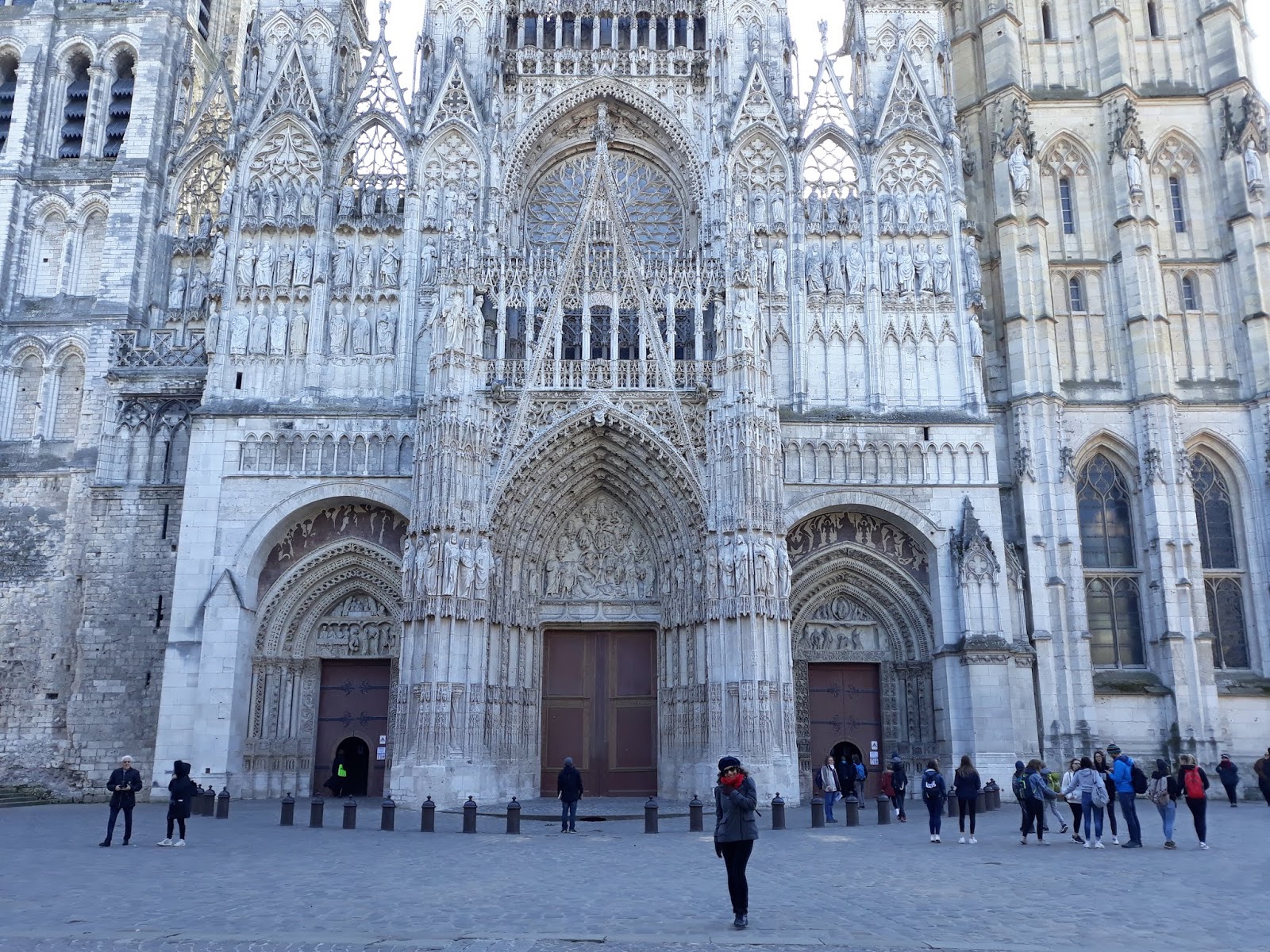Viagens Sabores Etc.: Catedral de Notre Dame de Rouen - França