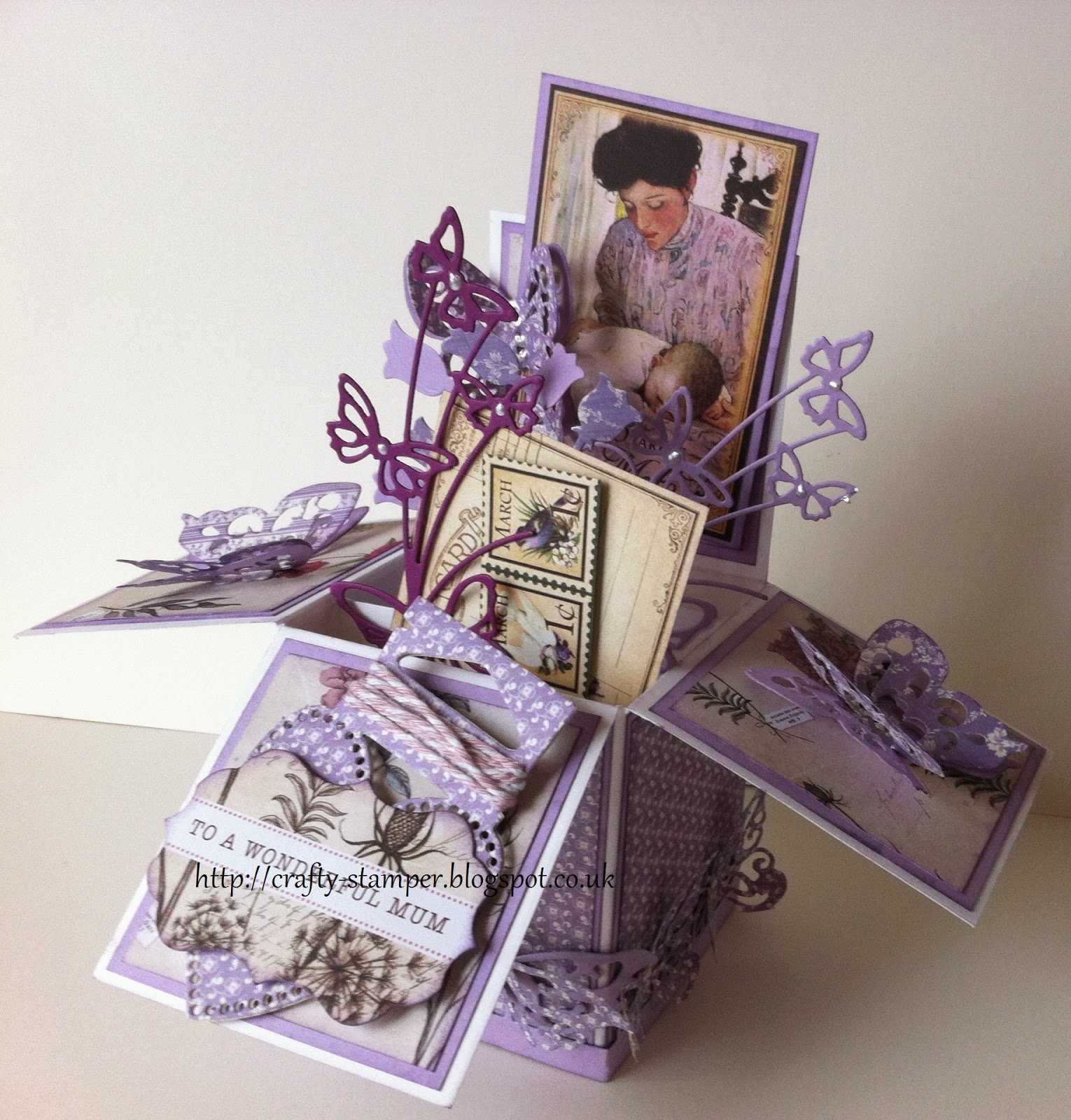 Crafty-Stamper: Mothers day Card in a Box