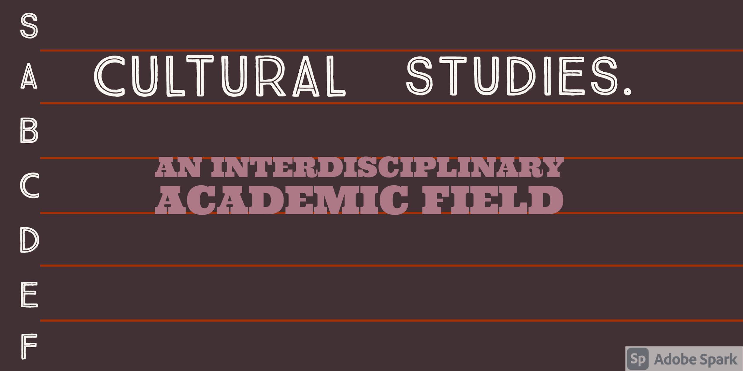 Cultural Studies- An Introduction - EnglishPot