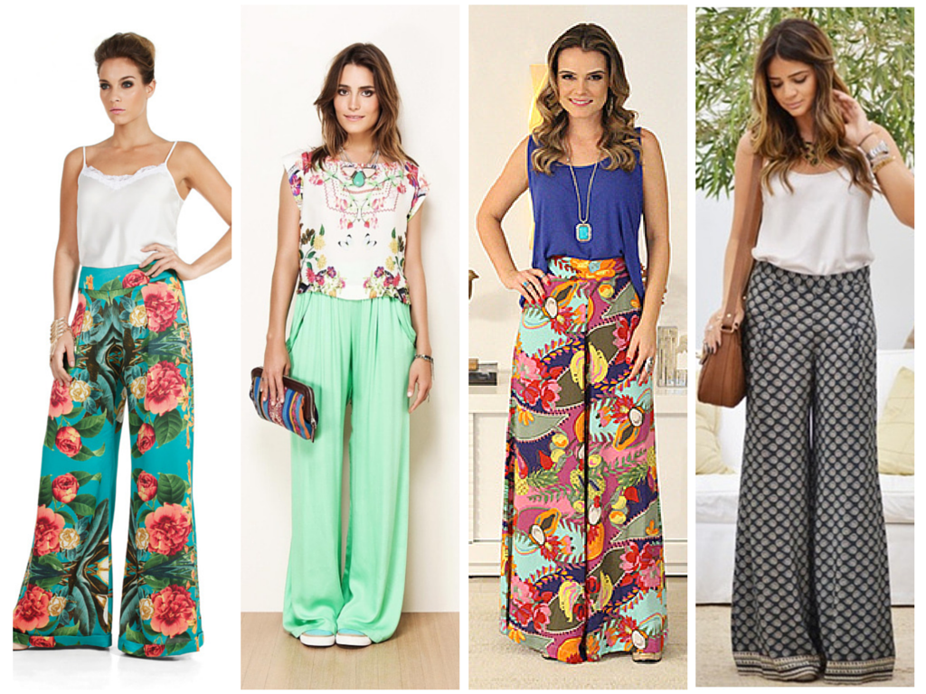 Estilosa: Calça Pantalona em 2015 | Beleza Na Moda