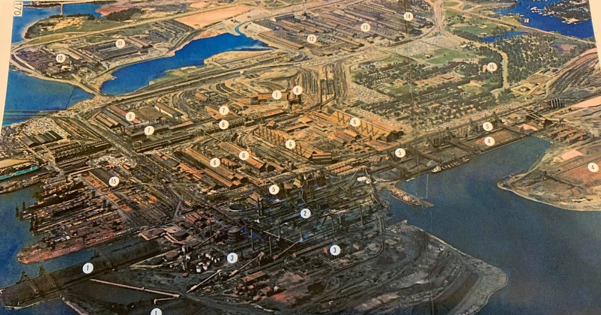 Towns and Nature: Sparrows Point, MD: Bethlehem Steel, "L" Furnace and ...