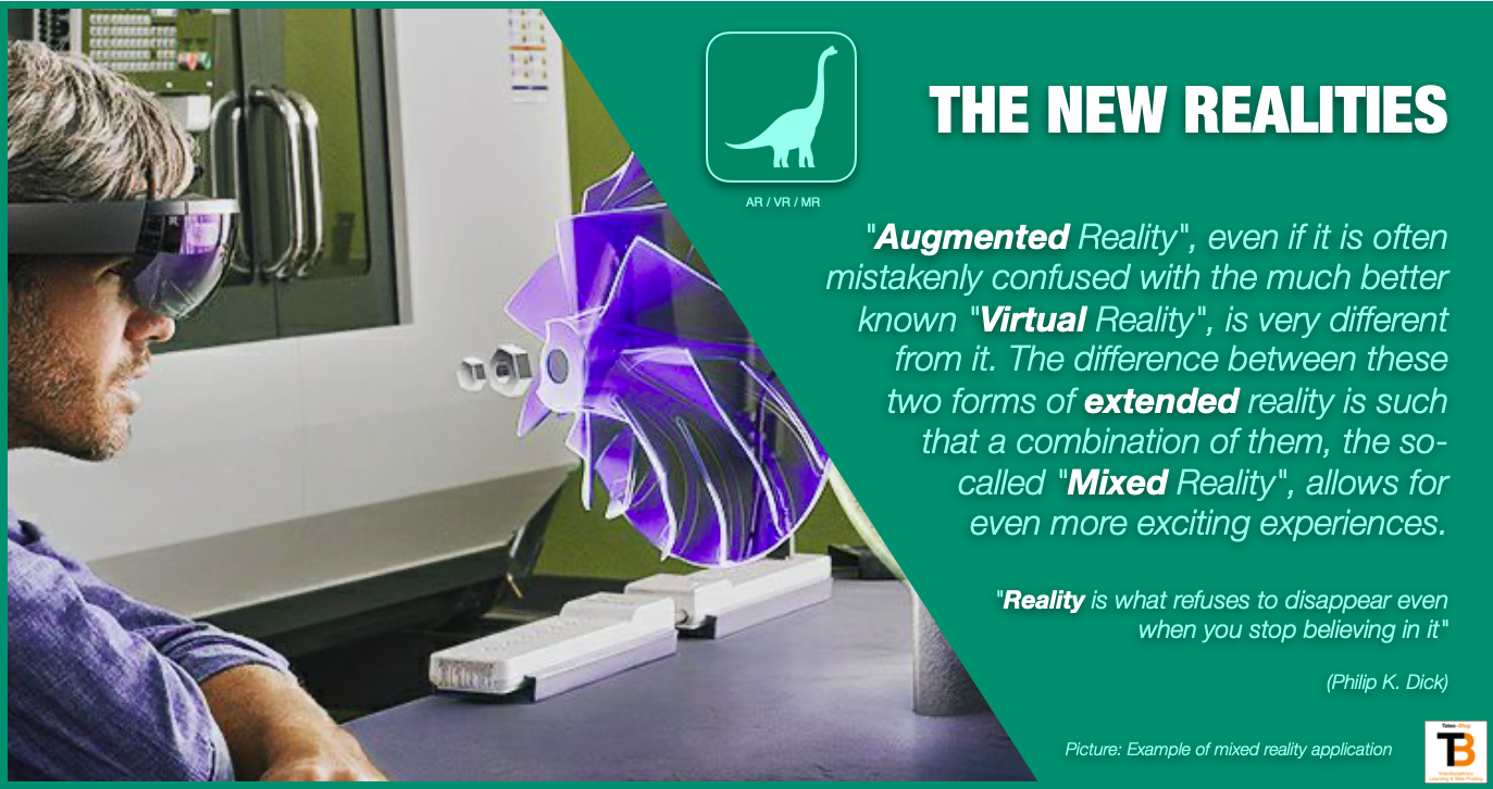 The new realities, extensions of physical reality