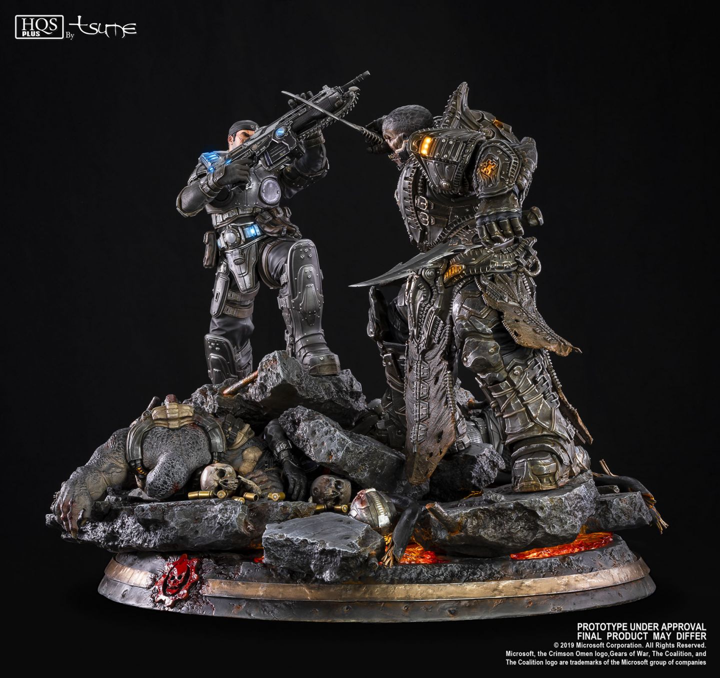 Gears of War - Marcus vs General RAAM HQS+ 1/5 (Tsume Art)