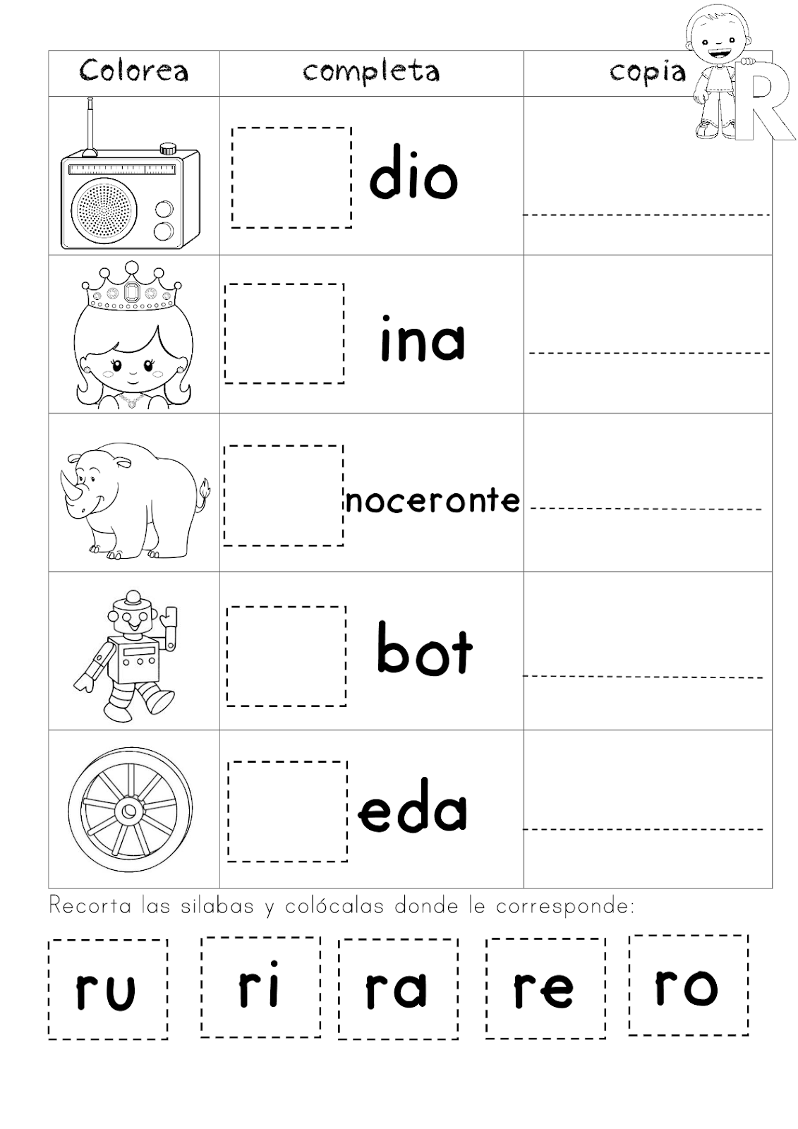 Mi Cuadernillo de Sílabas | Materiales Educativos para Maestras