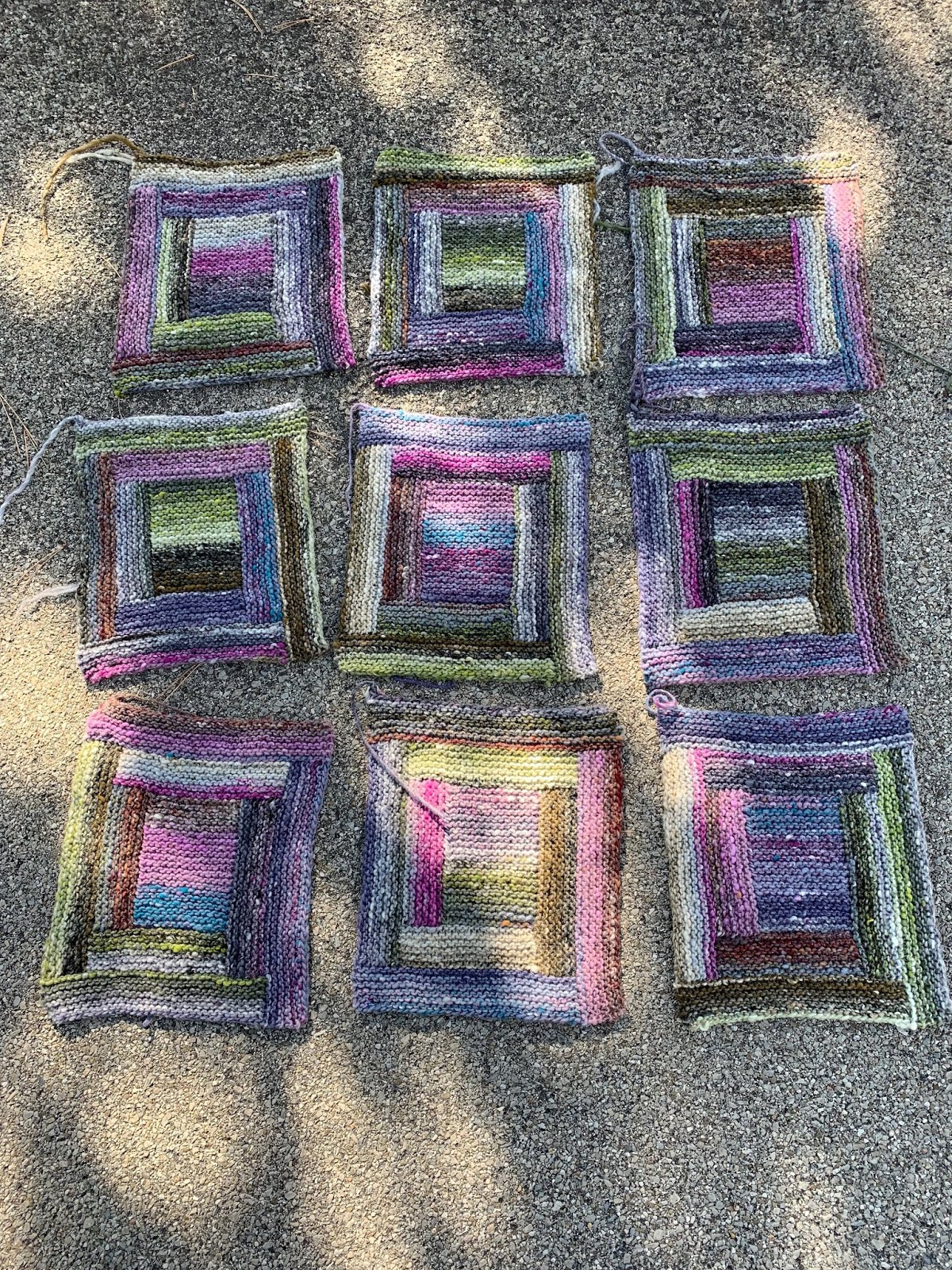 A Really Good Yarn: Log Cabin