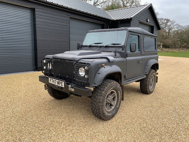 Landrover Defender: LAND ROVER DEFENDER 90 3.5 V8 PETROL - 1988 / F REG ...