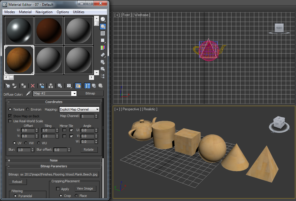 3D Modelling and Animation: Materials and Maps
