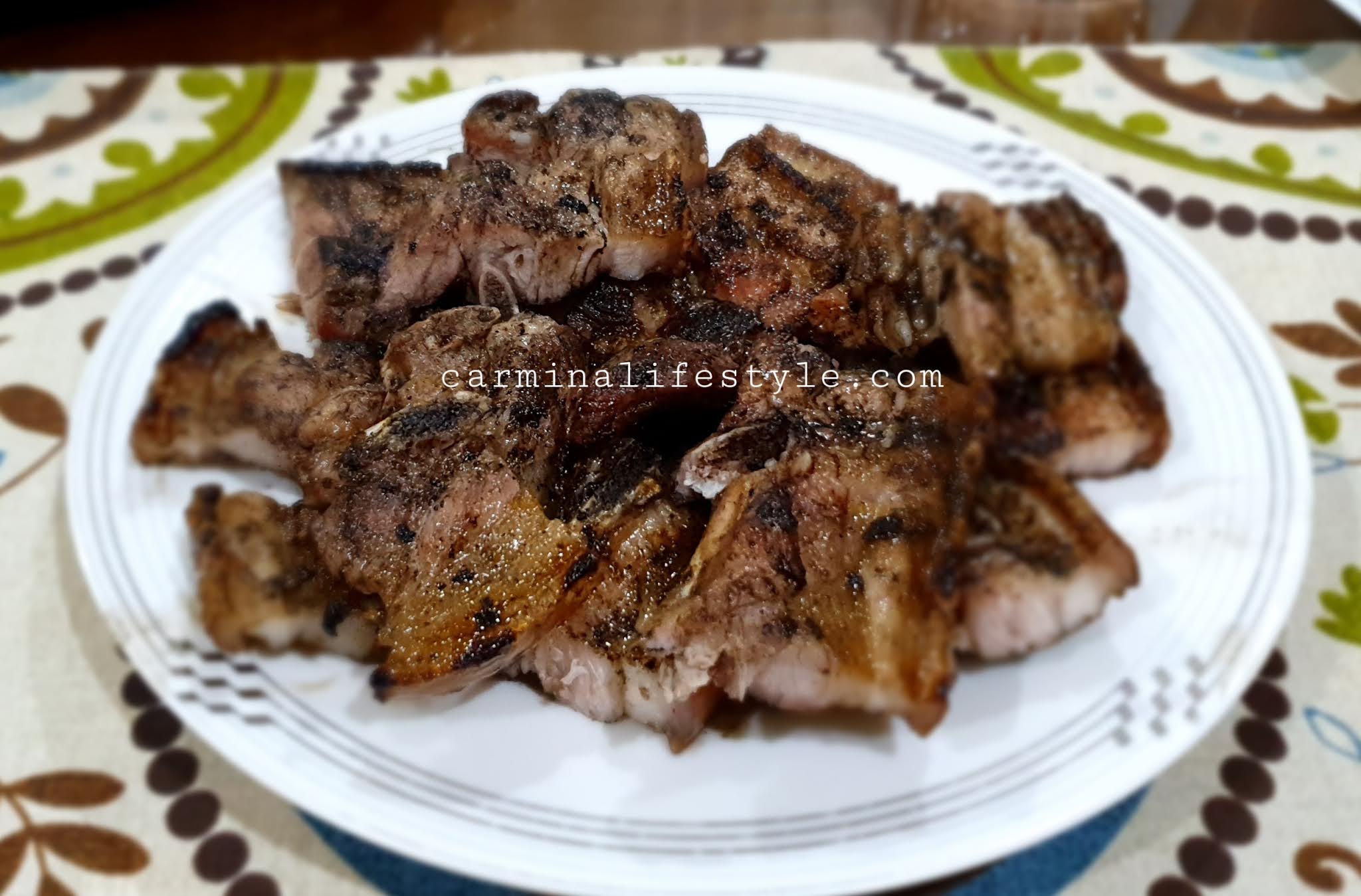 Pan Grilled Liempo Recipe at Monte Stock blog