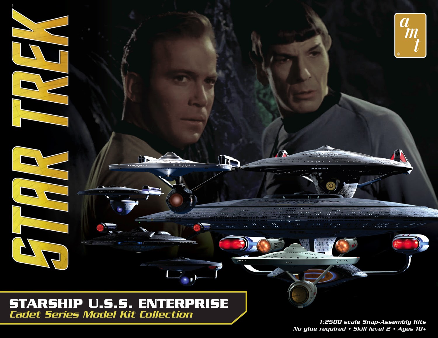 The Trek Collective: Round 2 Models latest Star Trek model kits