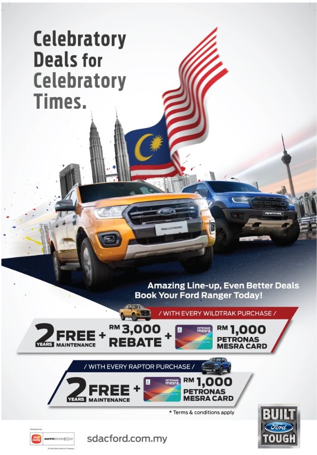 Motoring-Malaysia: Ford Merdeka and Malaysia Day Offers & Promotions ...