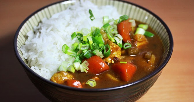 Bento Lunch Blog: Rezept: Kare-Raisu - vegetarisch, japanischer Curry-Reis